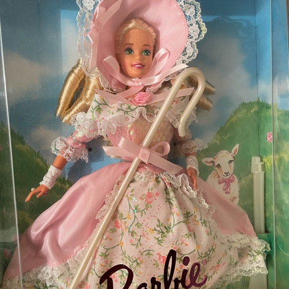 Mattel | Toys | Nib Barbie As Little Bo Peep Who Lost Sheep Wiwhite ...